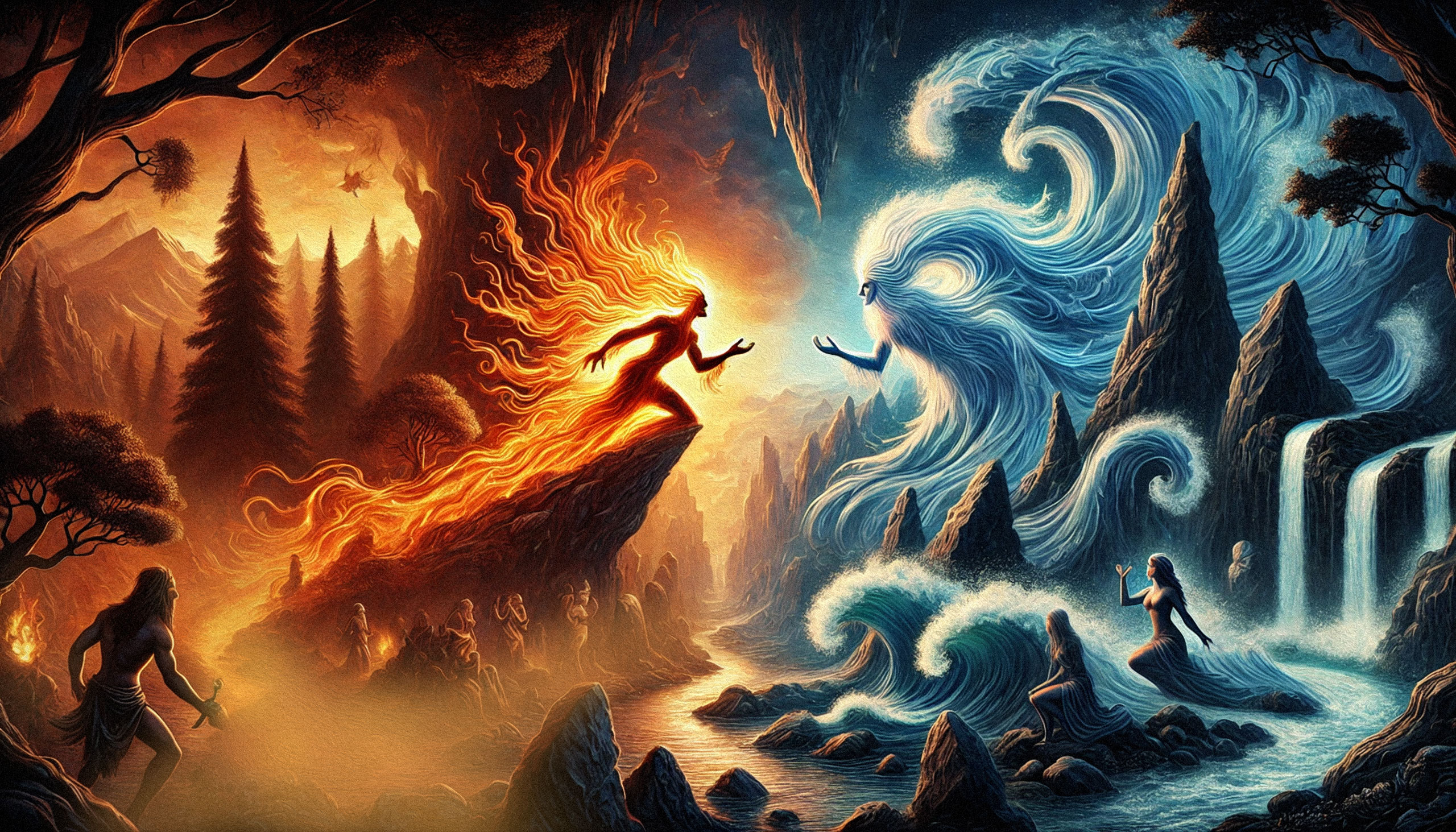 Fire and Water | Kirati Khambu Rai folktale | Mundhum Story